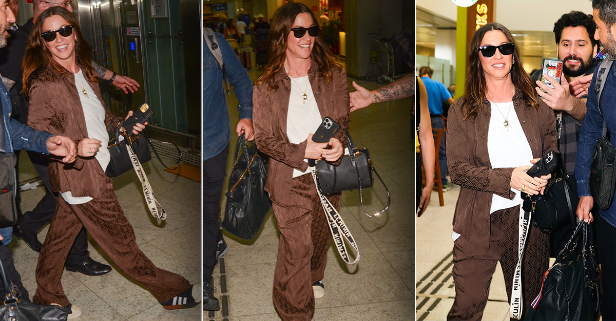 Estilosa, Alanis Morissette desembarca no Brasil com aerolook de R$ 8 ...