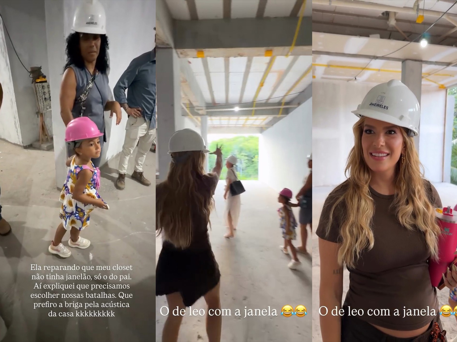 Lore Improta compartilha obra da nova mansão e tamanho do closet de Léo ...