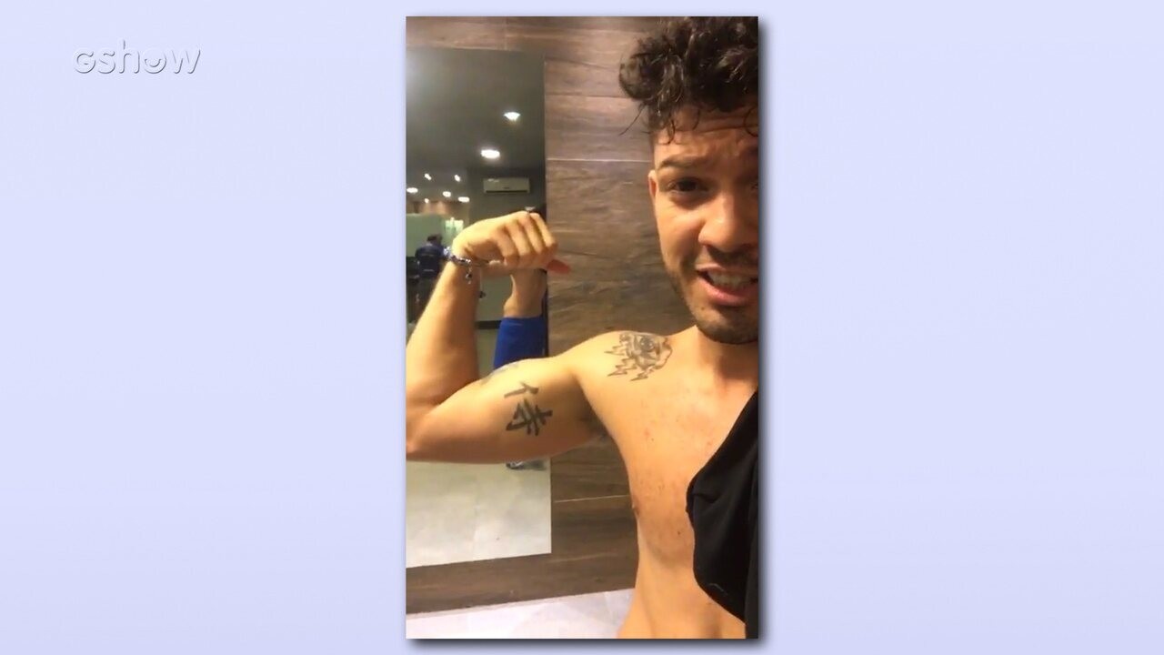 Luiz Felipe mostra rotina fit para recuperar o corpo que tinha antes do ...