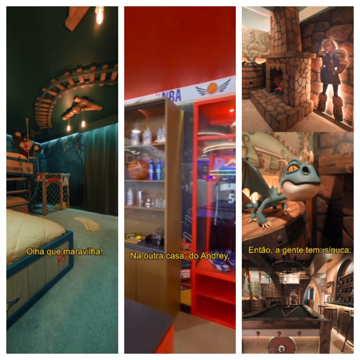 Assim como Deborah Secco, veja os famosos com casas temáticas nos ...