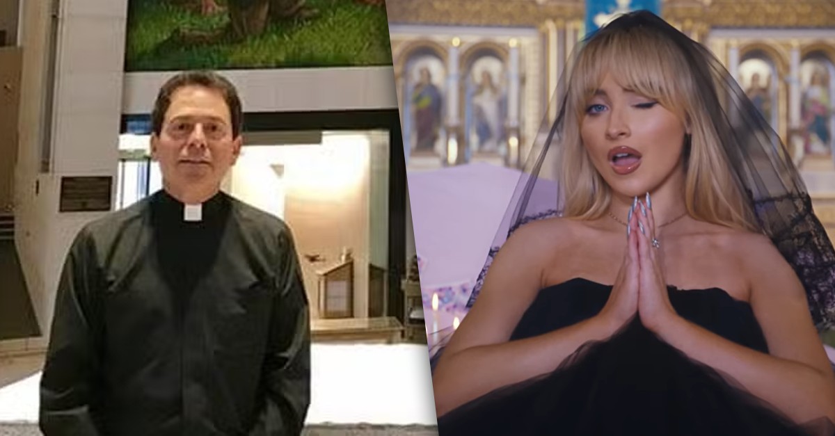 Padre perde cargo após autorizar a cantora Sabrina Carpenter gravar ...