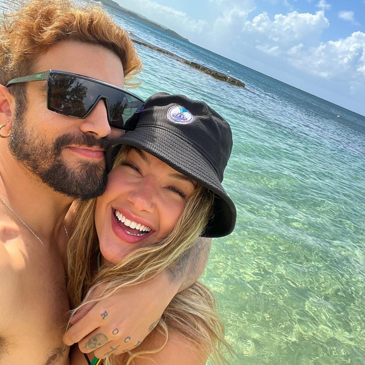 Daiane de Paula 'acorda com saudade' de Caio Castro e abre álbum de viagem a Jamaica | Famosos ...