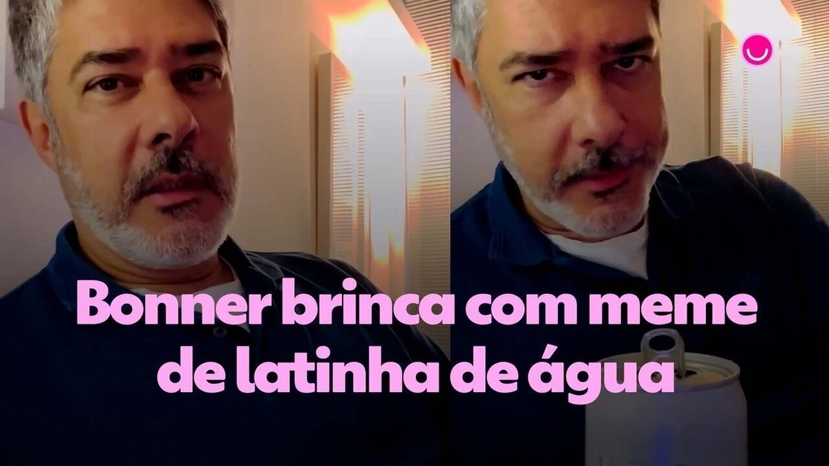 William Bonner brinca com meme de latinha abrindo no feriado | Famosos ...