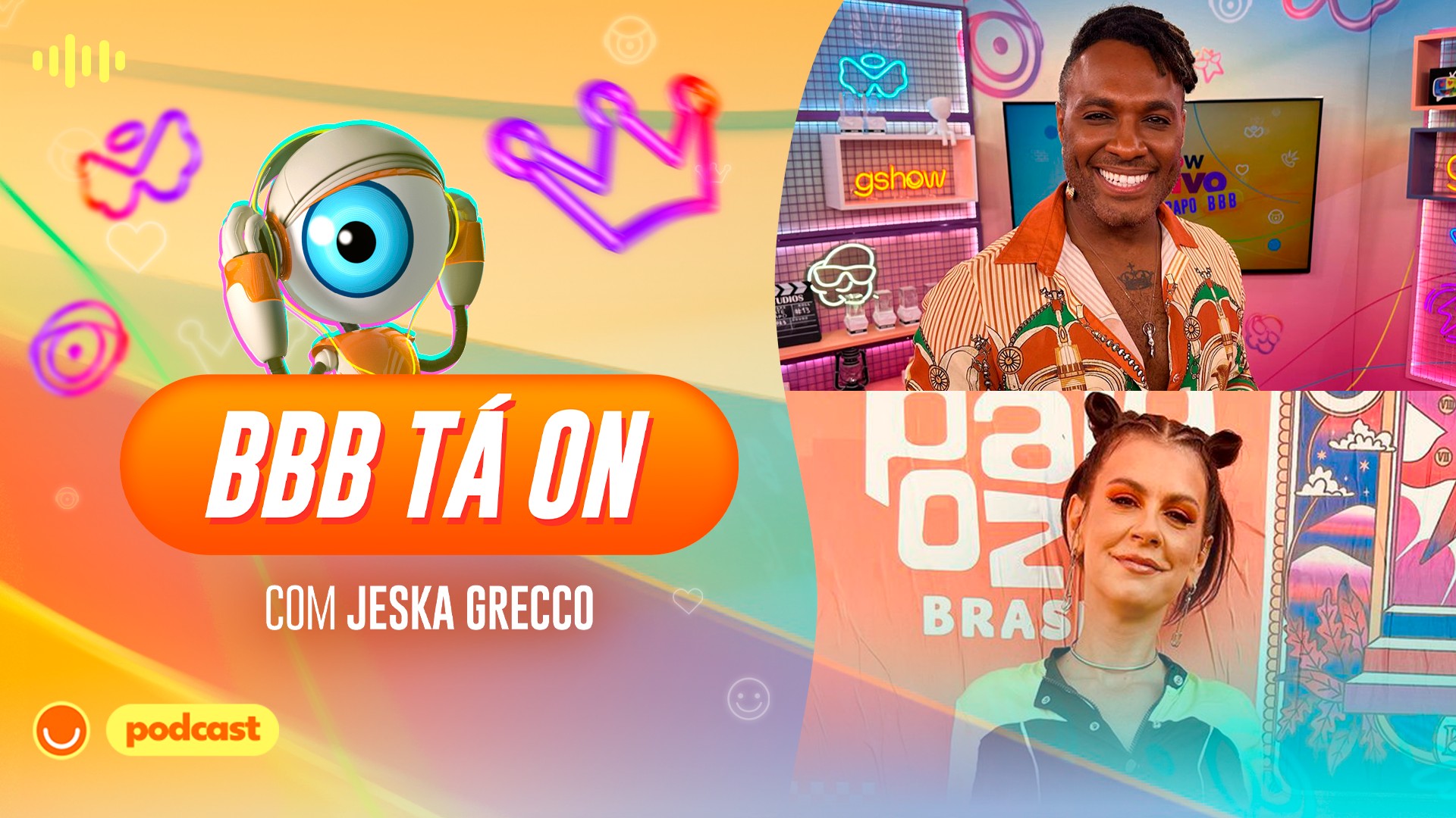 No BBB Tá On, Fred Nicácio reage ao descobrir que Gustavo e Key Alves ...