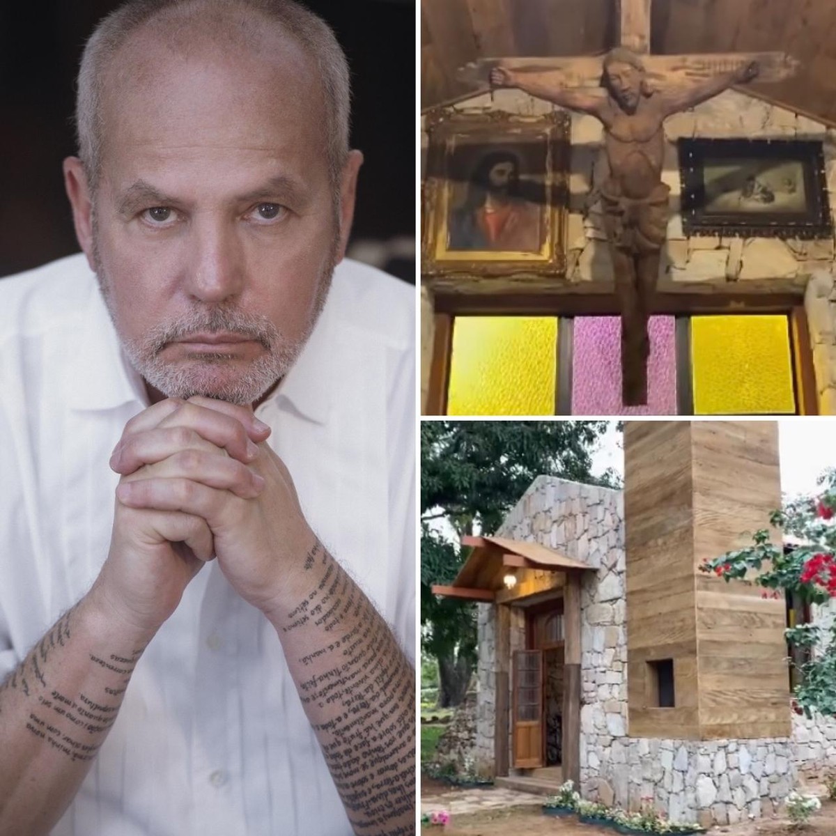 Jayme Monjardim constrói igreja em fazenda: 'Para agradecer por tantas ...