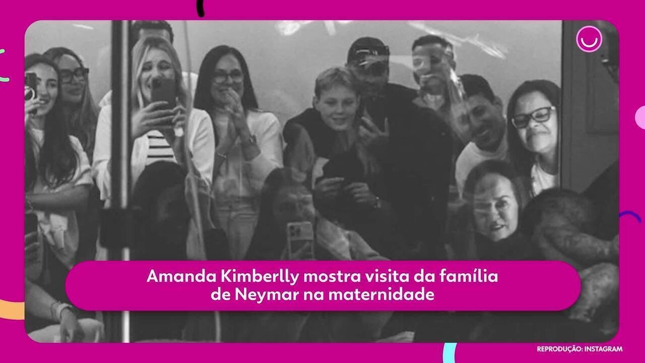 Quem é Amanda Kimberlly, mãe de Helena, terceira filha de Neymar? | Gshow