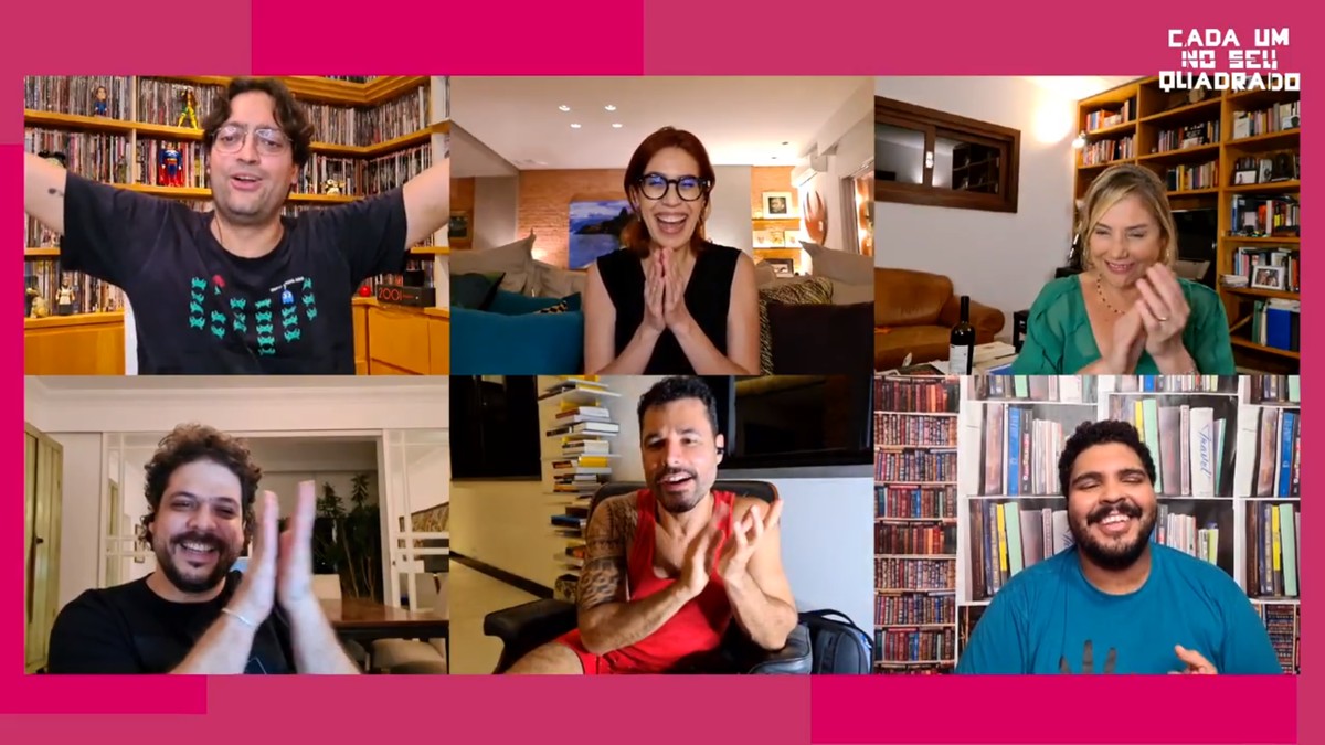 Segundo episódio de 'Cada Um No Seu Quadrado' tem Maria Clara Gueiros ...