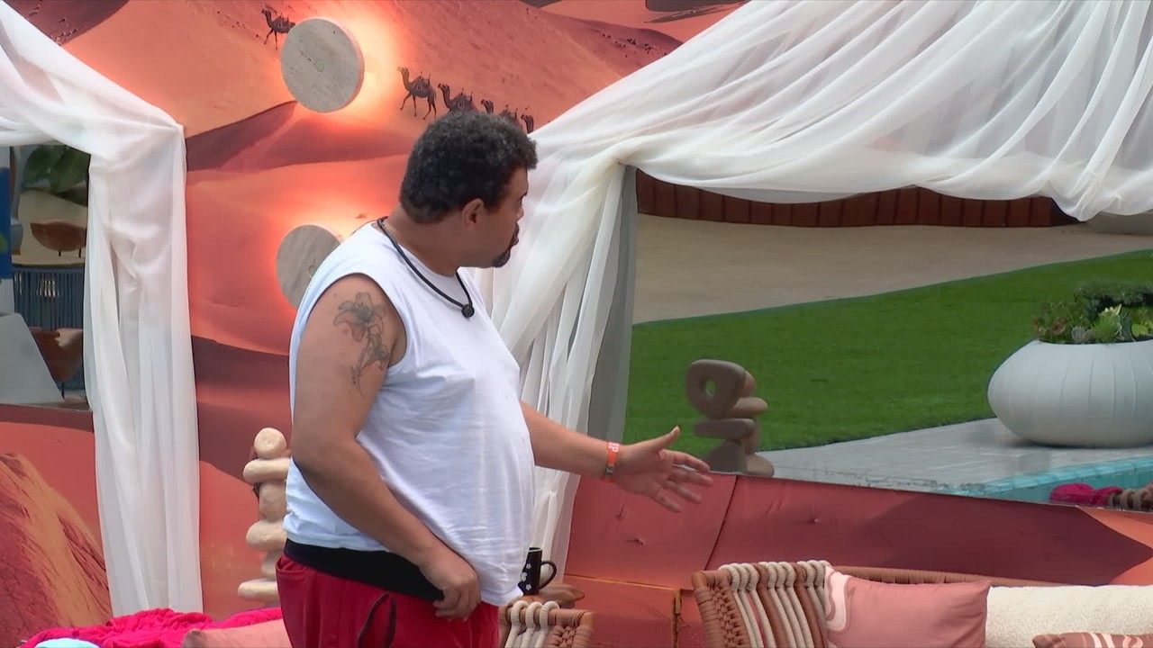 Babu Santana faz confissão no BBB 26: 'Banho dia sim, dia não' | Gshow