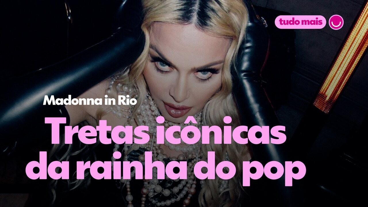 Madonna no Rio: relembre lista de tretas icônicas da rainha do pop | Famosos | gshow