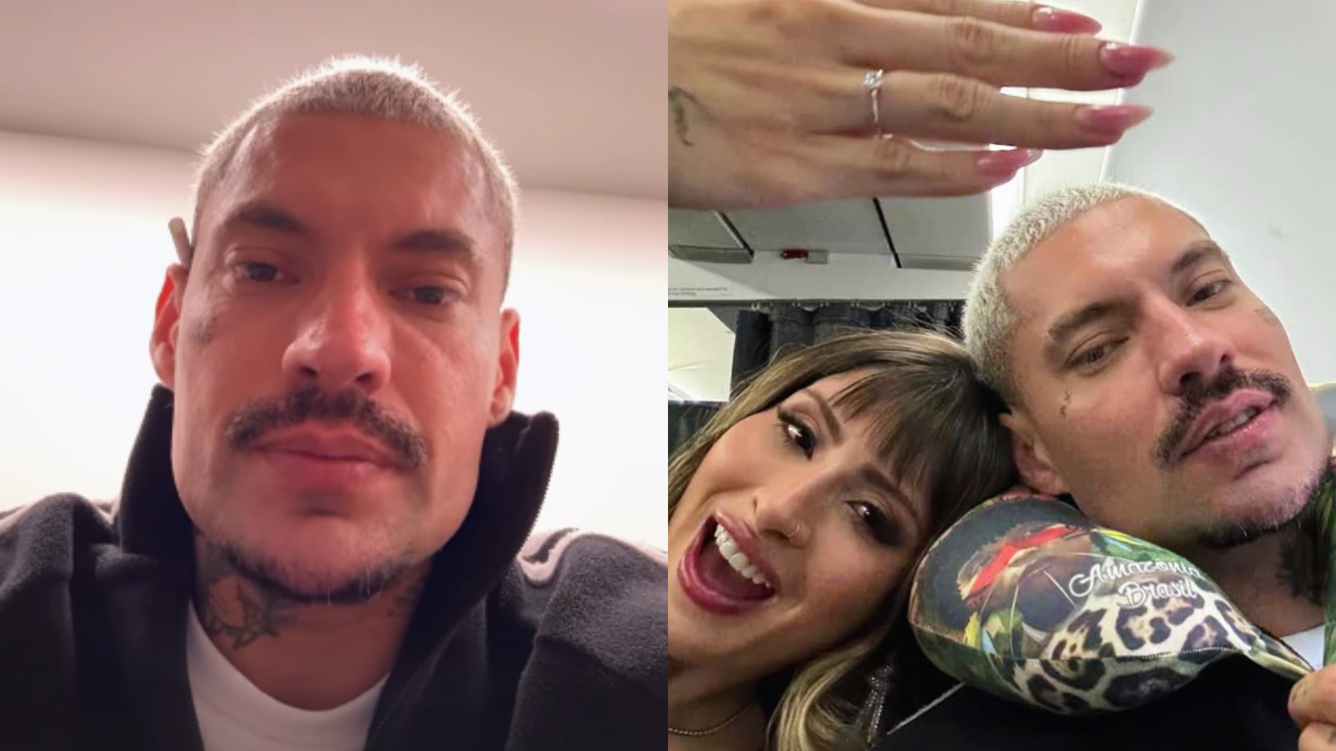 Filipe Ret agradece mensagens de apoio dos fãs após noivado com Agatha ...