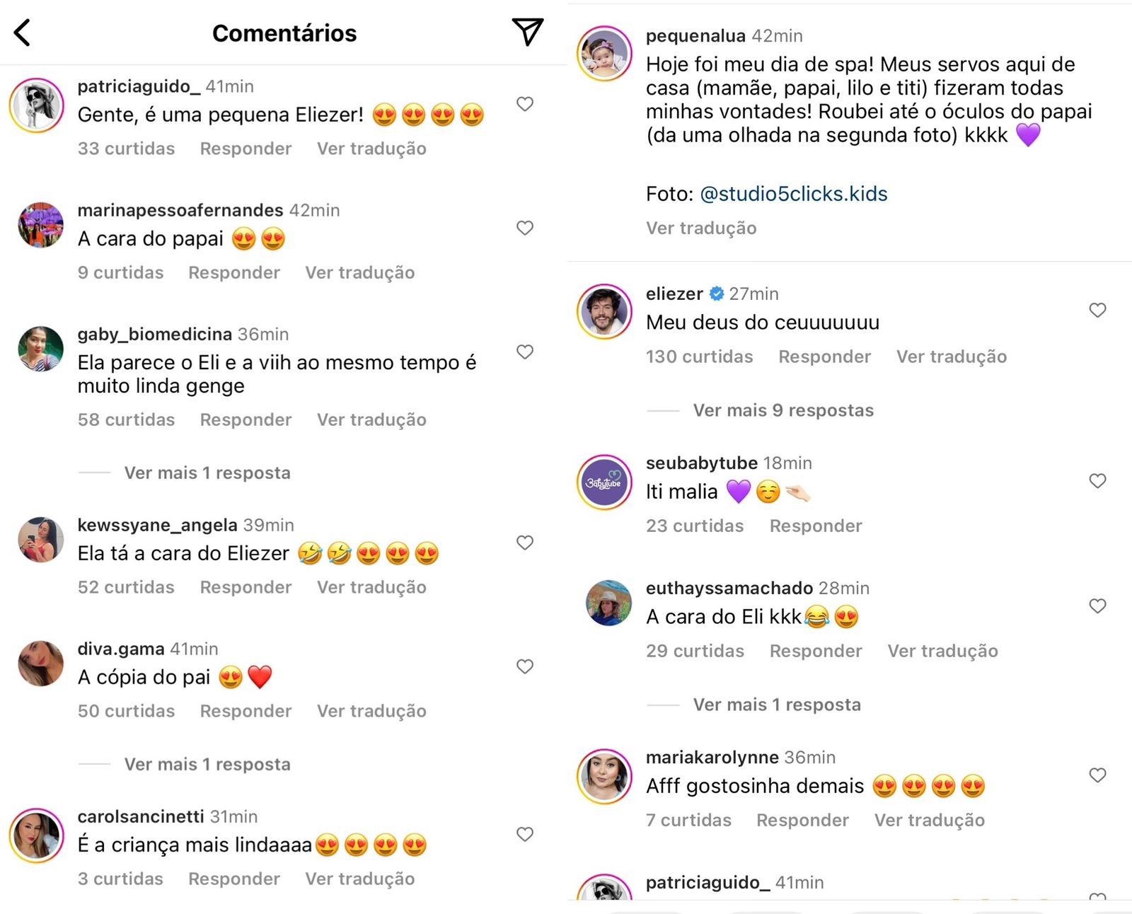 Viih Tube posta ensaio de mini spa para Lua e fãs se divertem: 'Cópia ...