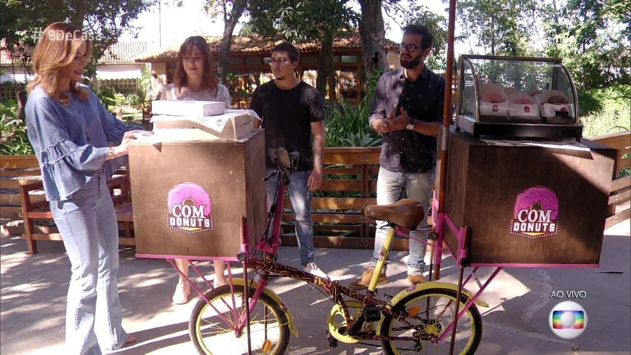 Aprenda a transformar bicicleta normal em uma food bike | É de Casa | gshow
