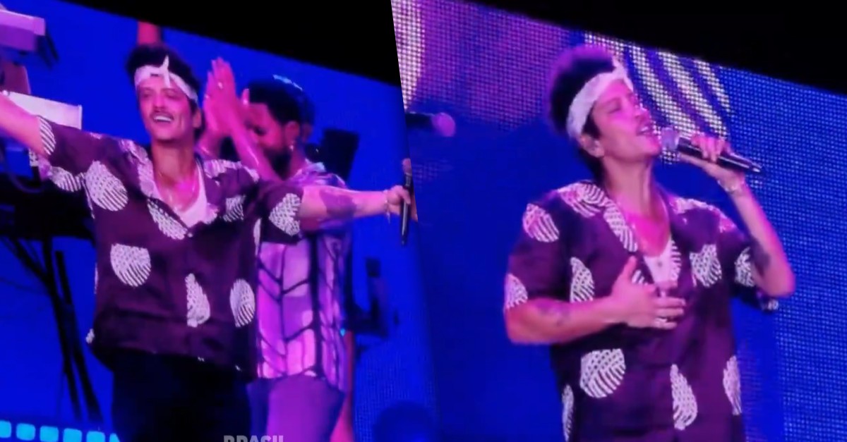 Bruno Mars se declara para o Brasil em seu último show no Rio: 'Serei ...