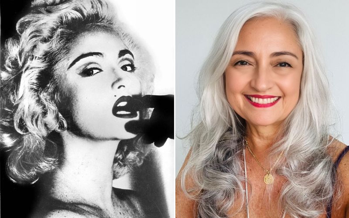 Regina Restelli, a Madonna Brasileira, vibra com a vinda da cantora ...