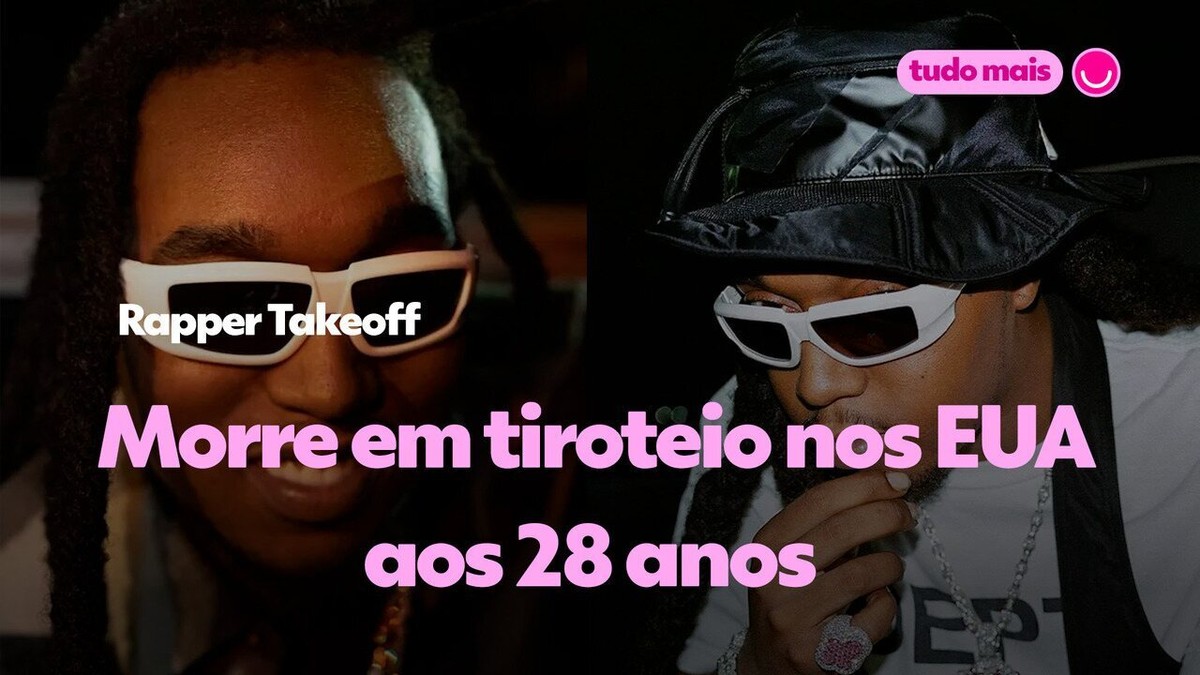 Rapper Takeoff, do trio Migos, morre em tiroteio nos EUA aos 28 anos ...