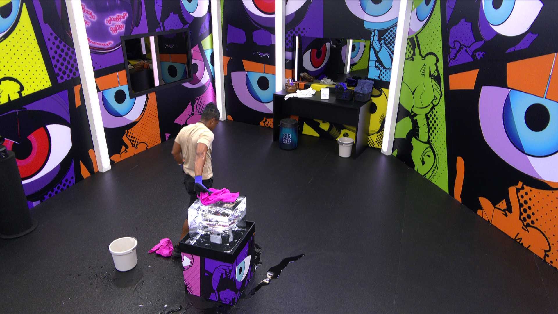 No BBB 26, Leandro completa 1 hora na dinâmica Barrados no Baile | Gshow