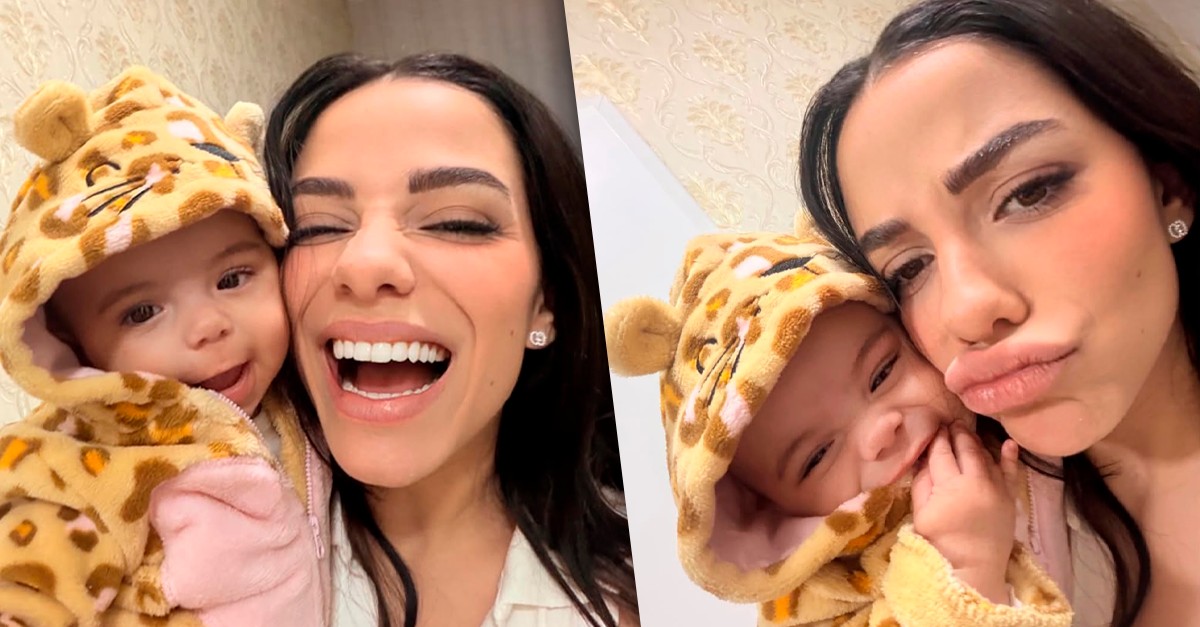 Key Alves celebra 5 meses de Rosamaria e se derrete: 'Minha oncinha ...