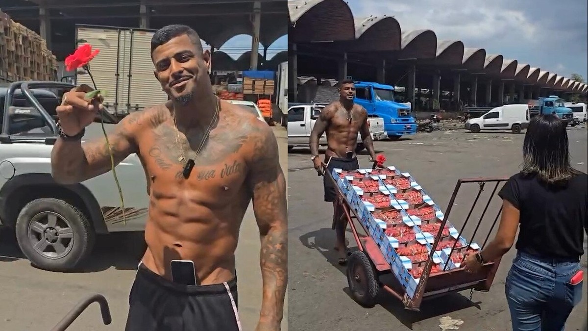 Vendedor de morangos que fez sucesso no Mais Você viraliza com conteúdo ...