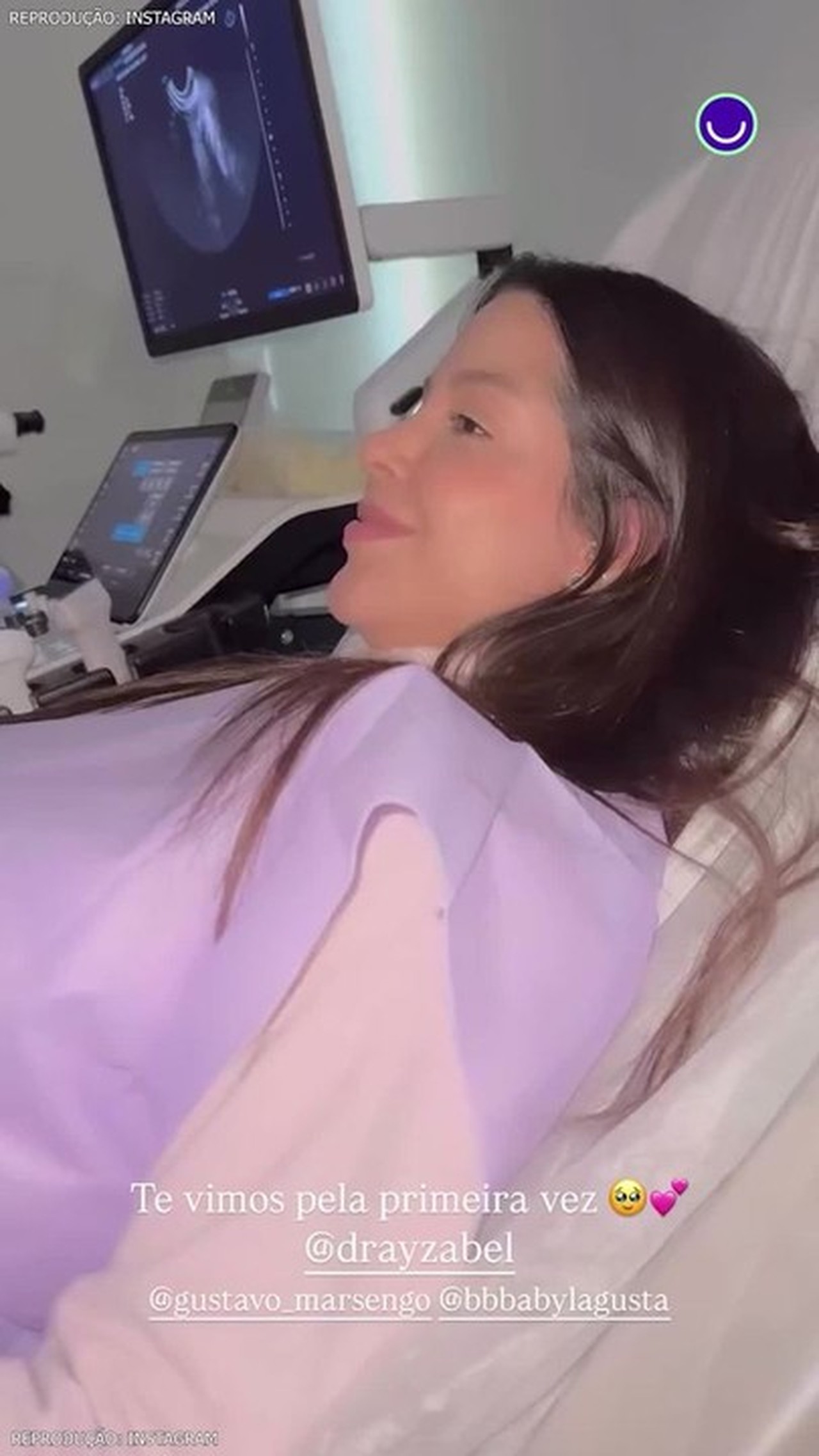 Ex-BBB Laís Caldas mostra barriga de grávida durante treino na academia ...