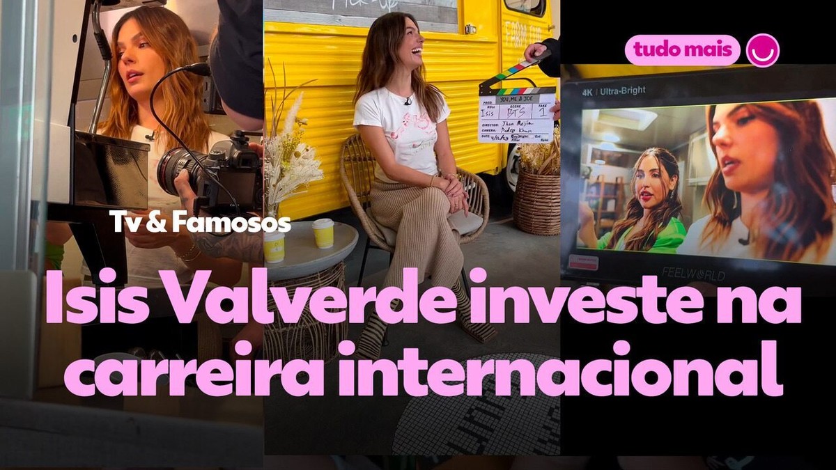Isis Valverde mostra bastidores de trabalho internacional | Famosos | gshow