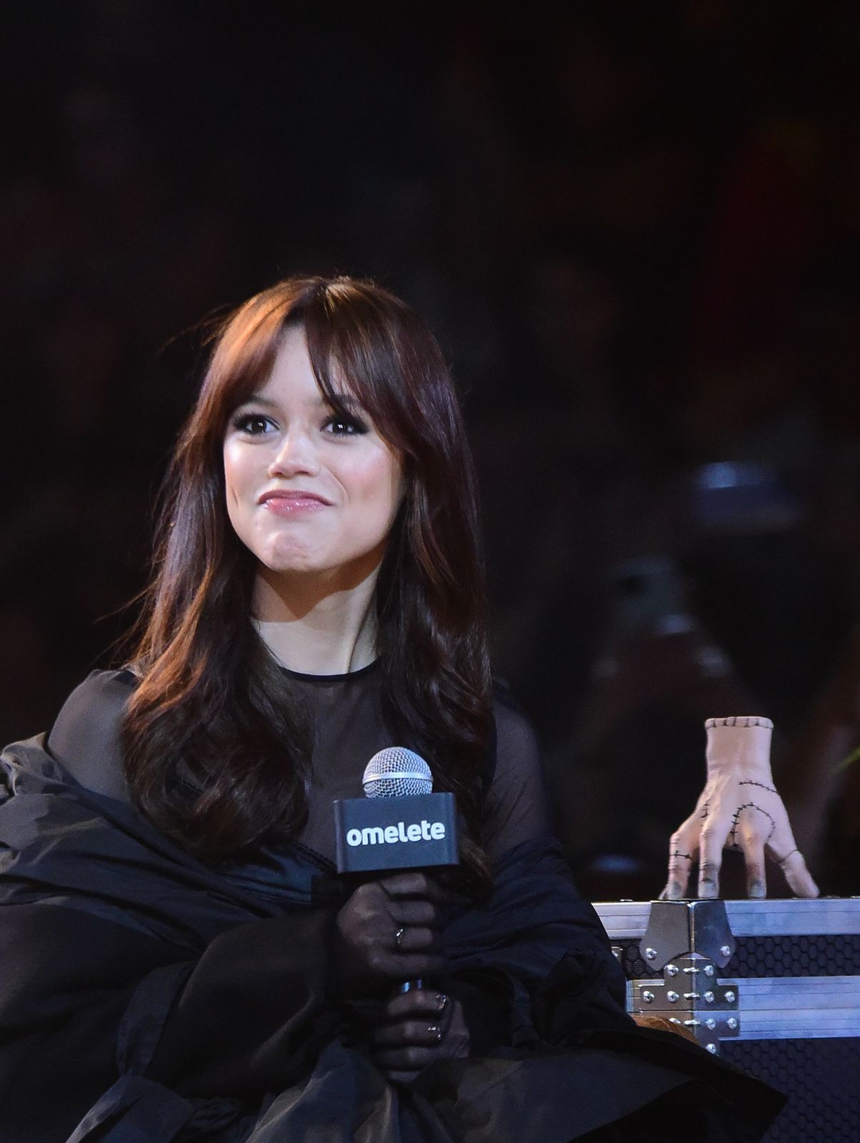 CCXP 2022: atriz da série 'Wandinha', Jenna Ortega agita público e ...