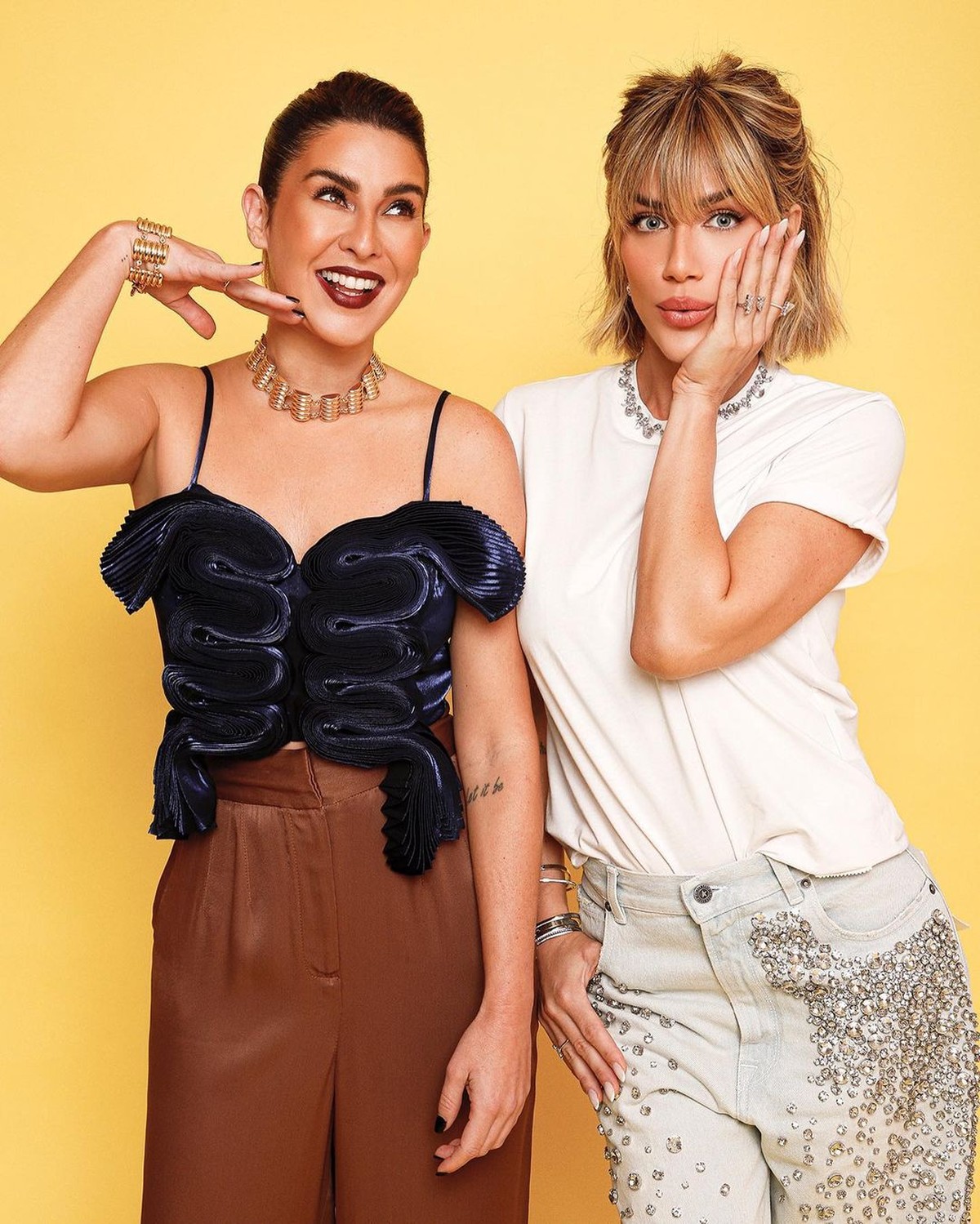 Giovanna Ewbank e Fernanda Paes Leme apresentarão novo programa no GNT ...