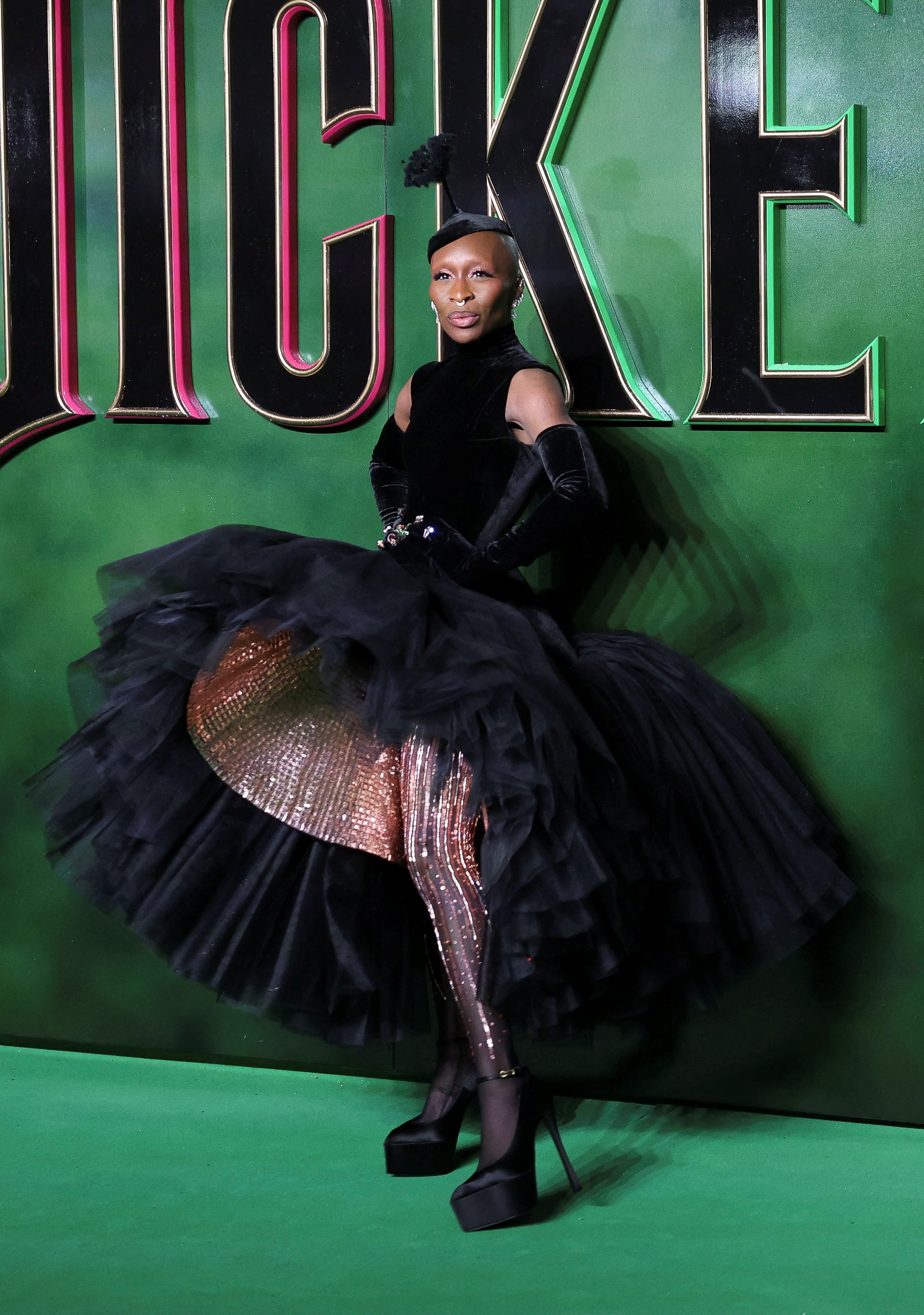 Ariana Grande e Cynthia Erivo brilham na premiére de 'Wicked' em ...