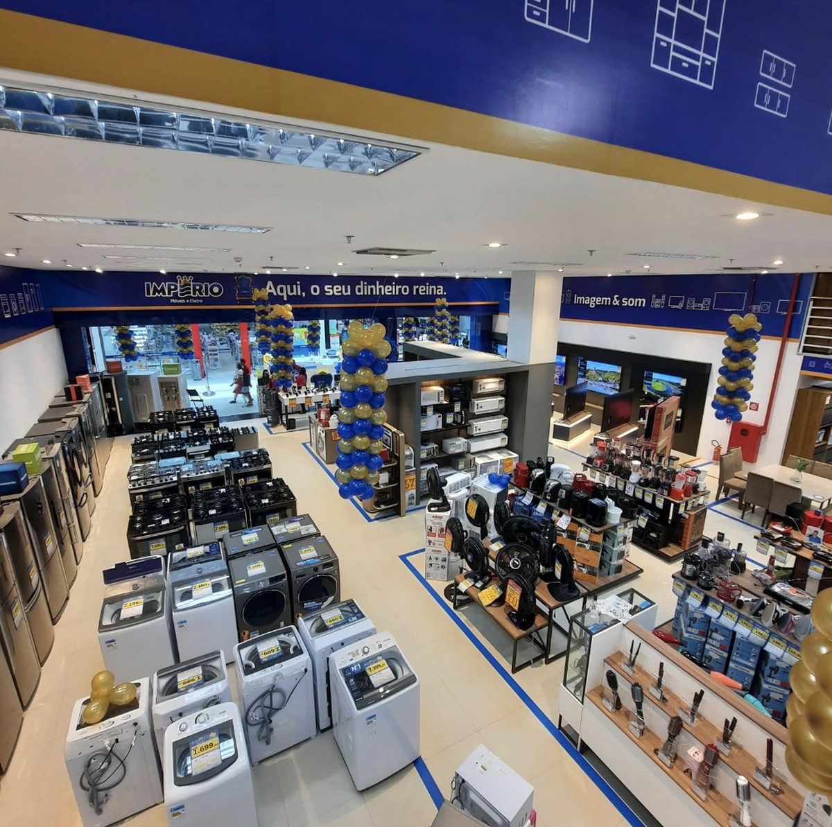 Rede de móveis e eletro oferece variedade na região Nordeste | Império Moveis & Eletro | gshow