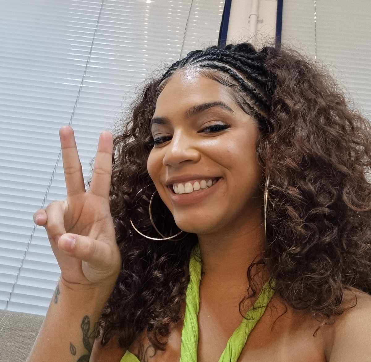 Maria faz primeira selfie após saída do BBB 22 | BBB 22 | gshow