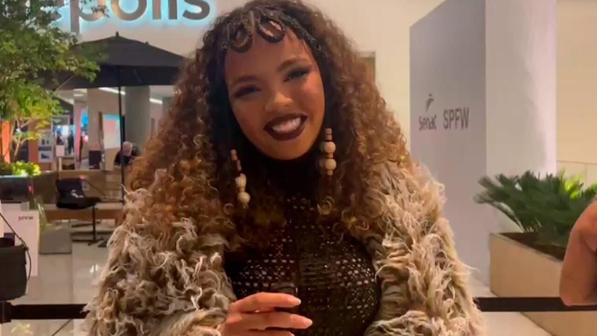 Pitel, do BBB 24, celebra estreia no São Paulo Fashion Week: 'São ...