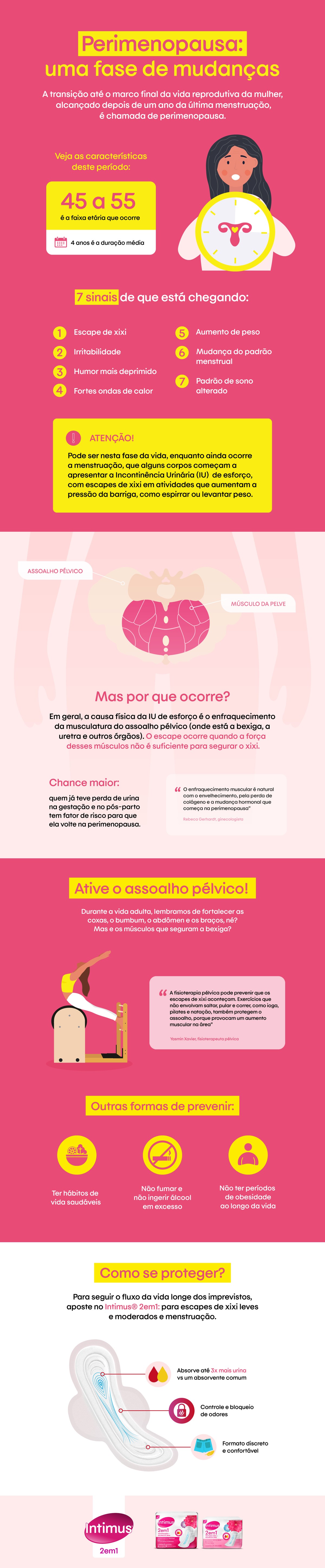 Escape de xixi: sintoma pode aparecer antes mesmo da menopausa ...