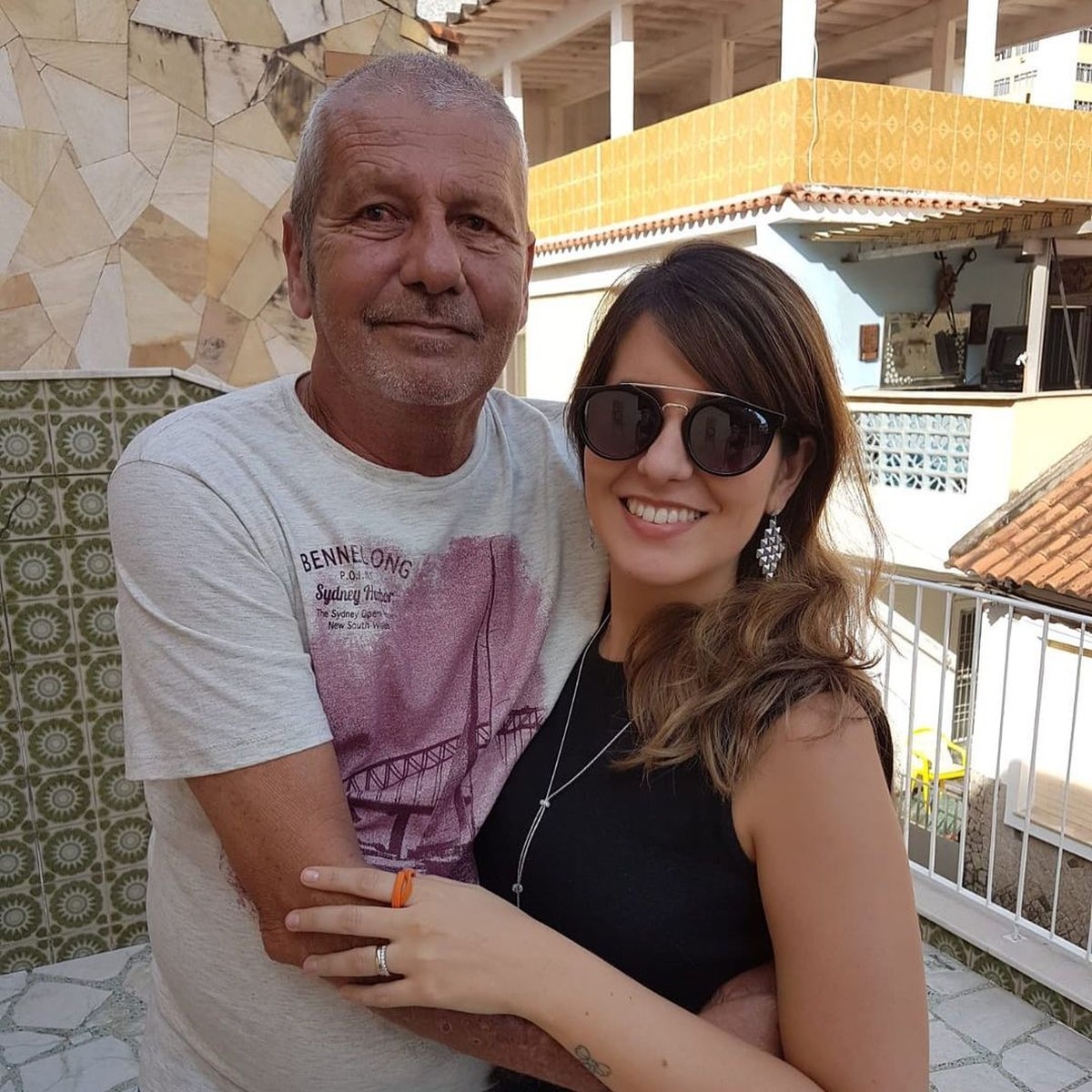 Nataly Mega, ex de Fábio Porchat, lamenta morte do pai | Famosos | gshow