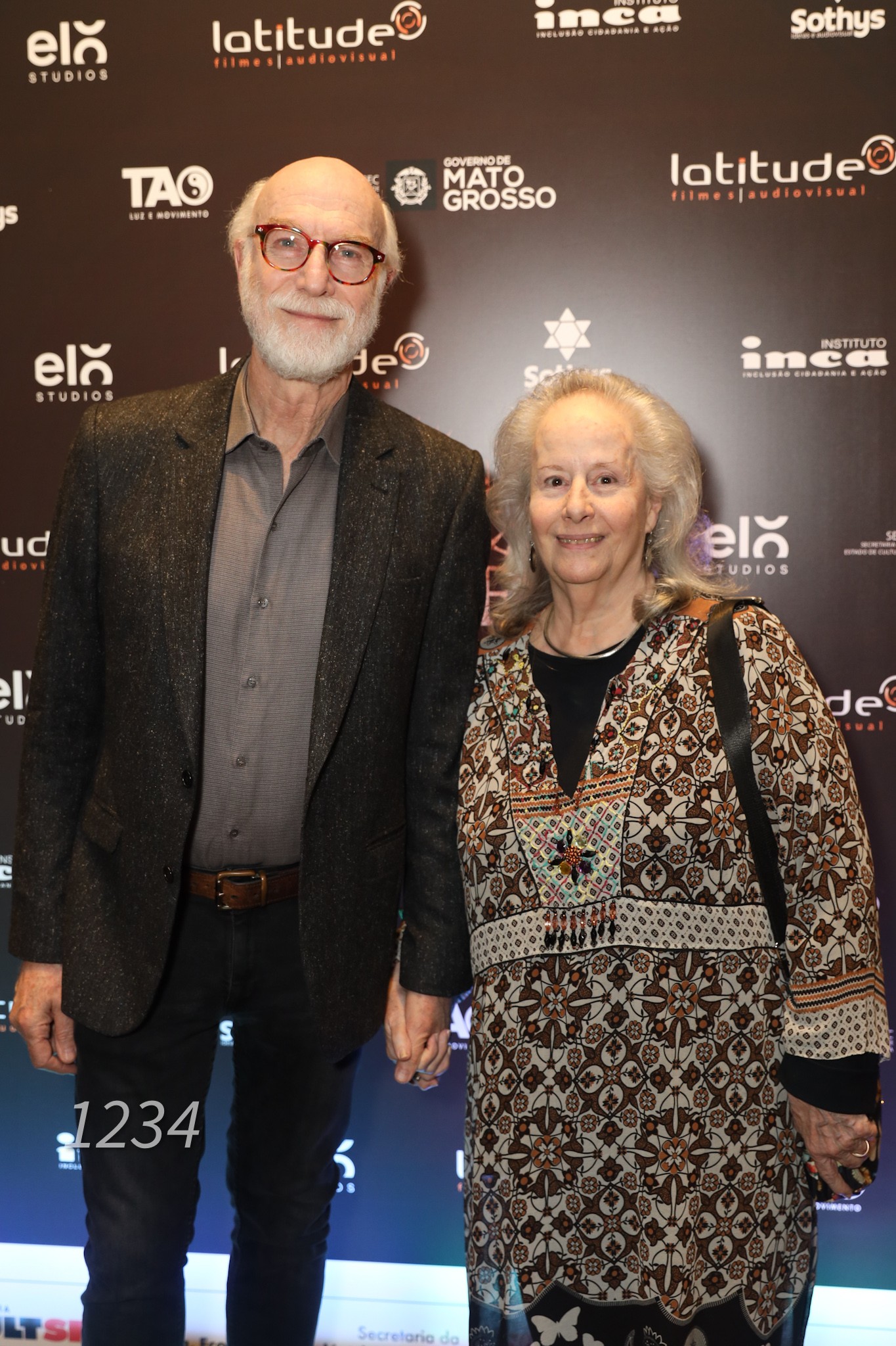 Odilon Wagner faz aparição rara com a esposa, Valéria Wagner | Gshow