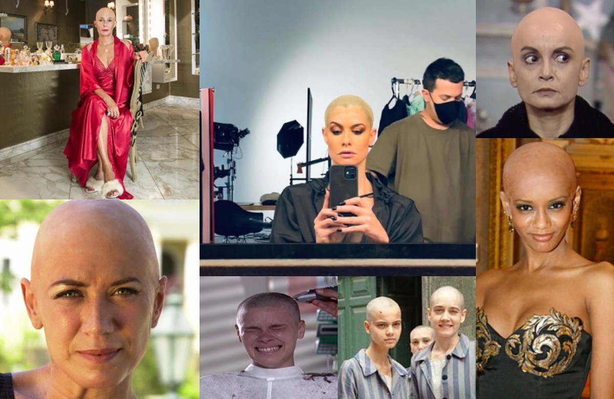 Atrizes carecas na ficção: quando o trabalho exige ficar sem os cabelos ...