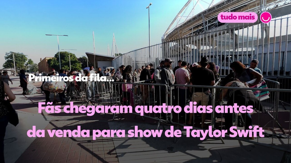 Fãs de Taylor Swift enfrentam fila há mais de quatro dias para show ...