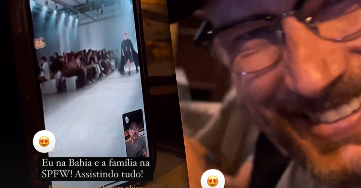 Na Bahia, Rodrigo Hilbert vibra ao ver os filhos desfilando por ...