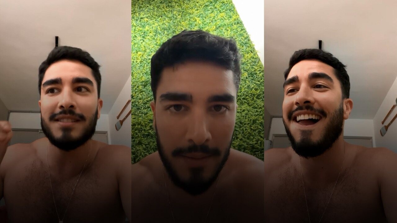 Leo Bittencourt reclama de assédio e brinca, dando aula de etiqueta de paquera: 'Minimamente ...