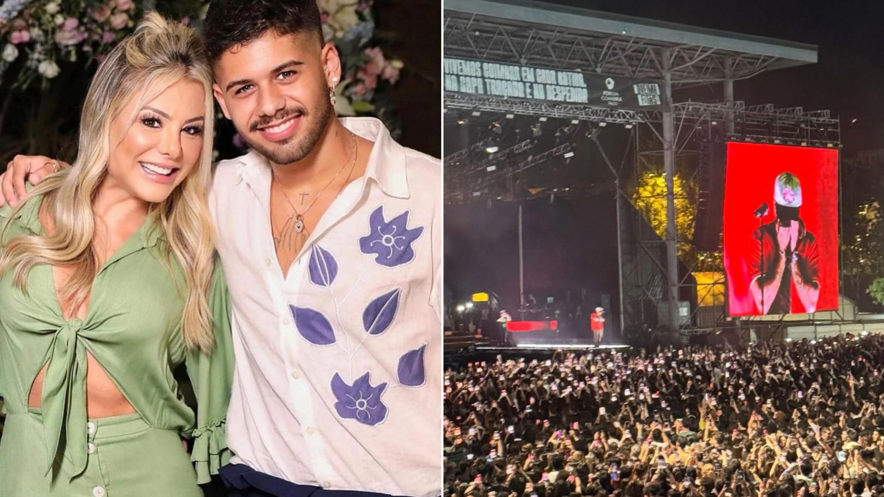 Depois de chorar em show com Virginia, Zé Felipe ganha apoio da mãe ...