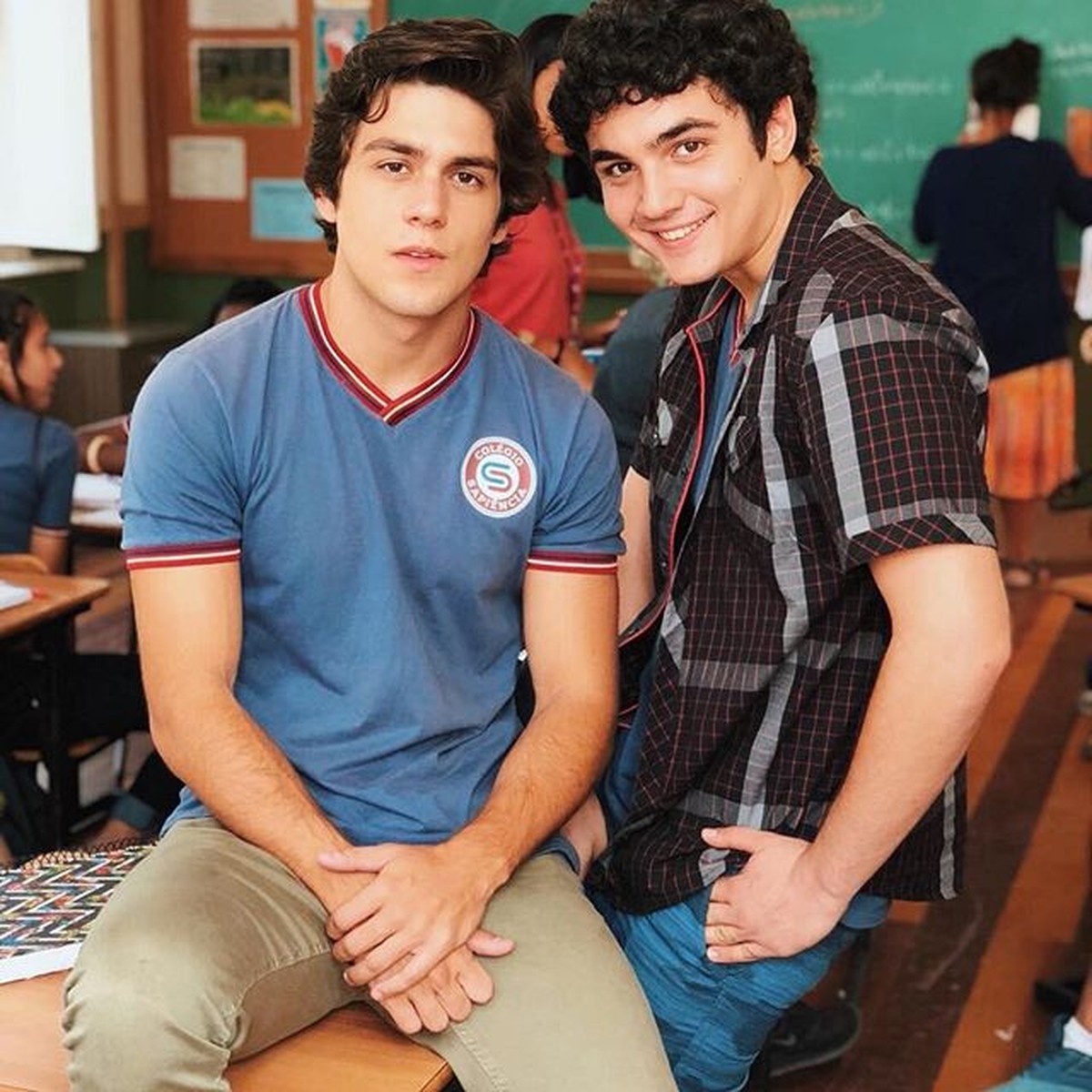 Daniel Rangel e Gabriel Contente se conheceram em curso de teatro e ...