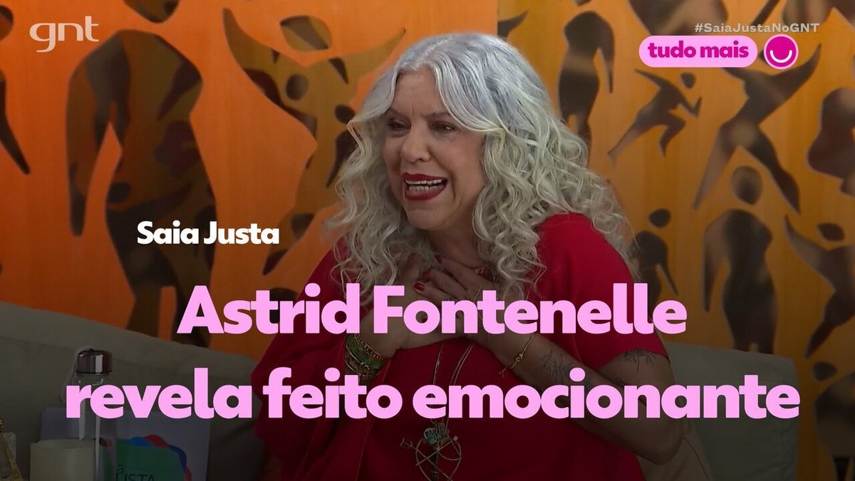 Astrid Fontenelle se emociona ao revelar ter pago faculdade de jovem da internet | Saia Justa ...