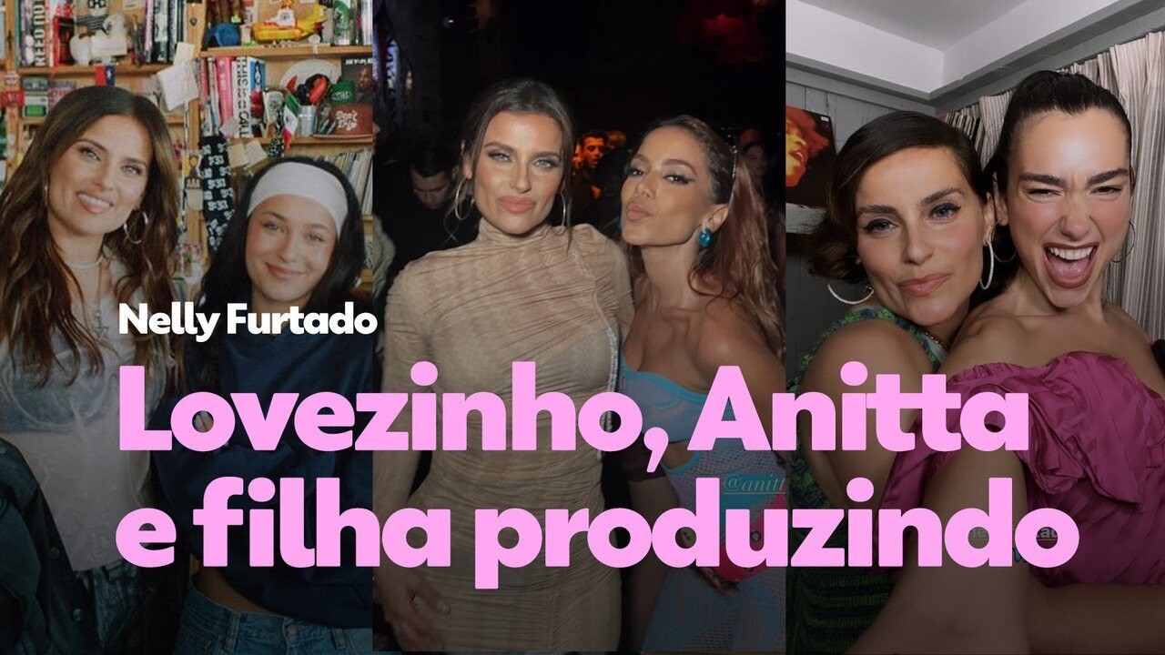 Nelly Furtado celebra retorno ao pop e elogia conexão com o Brasil: 'Quero uma música com Anitta'