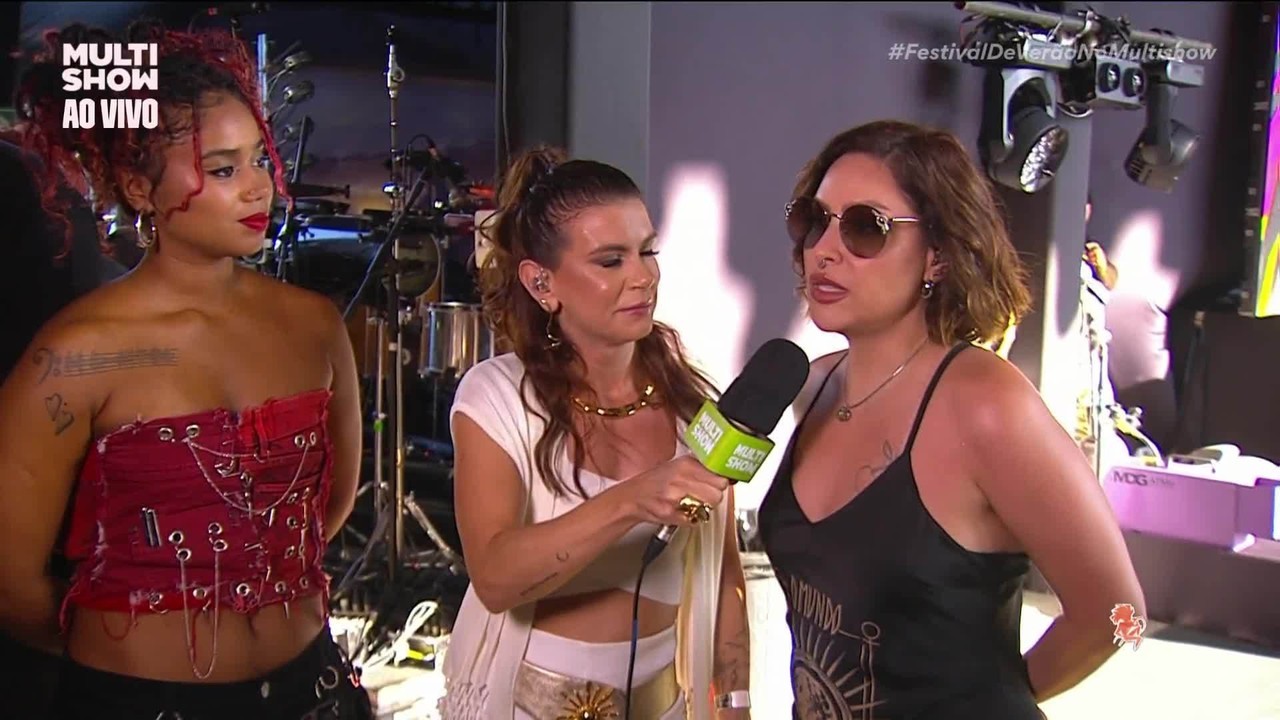 10 dias após separação, Pitty canta no Festival de Salvador | 2025 | gshow