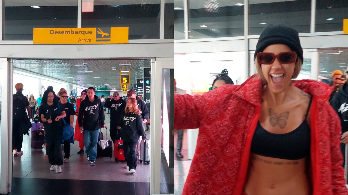 Azzy chega em São Paulo para cantar no The Town | The Town | gshow
