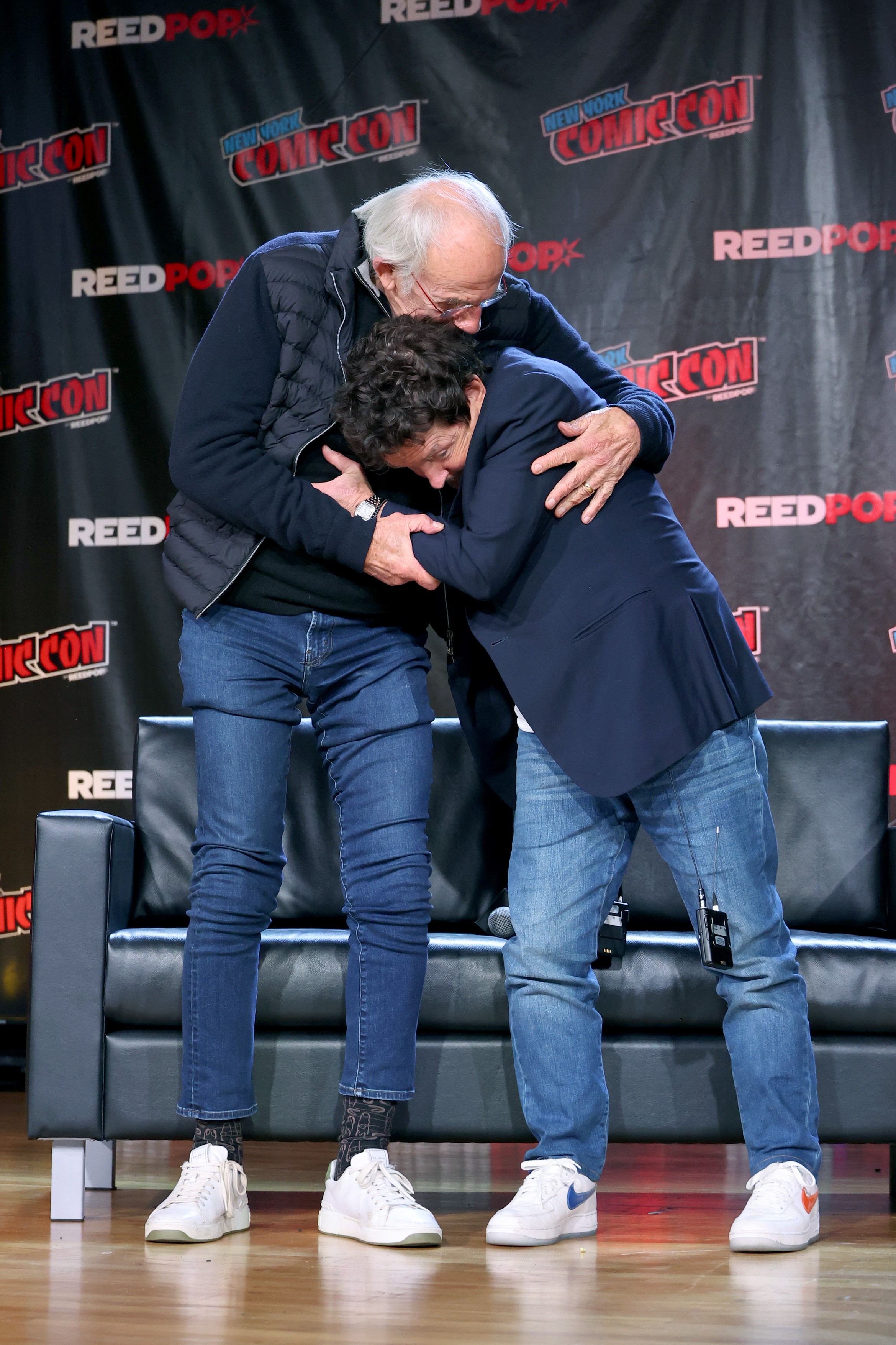 Michael J. Fox e Christopher Lloyd, astros do filme 'De Volta para o ...