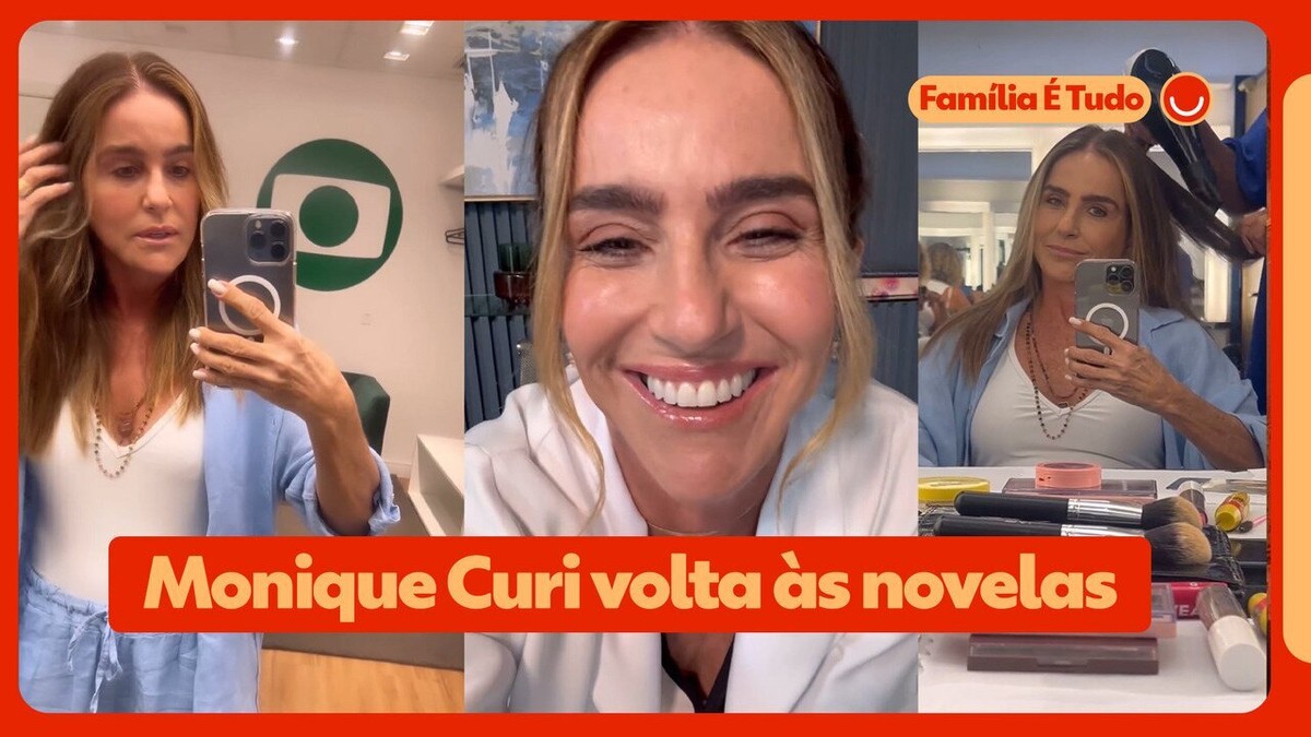Monique Curi retorna à TV após seis anos em Família é Tudo: 'Me sinto ...