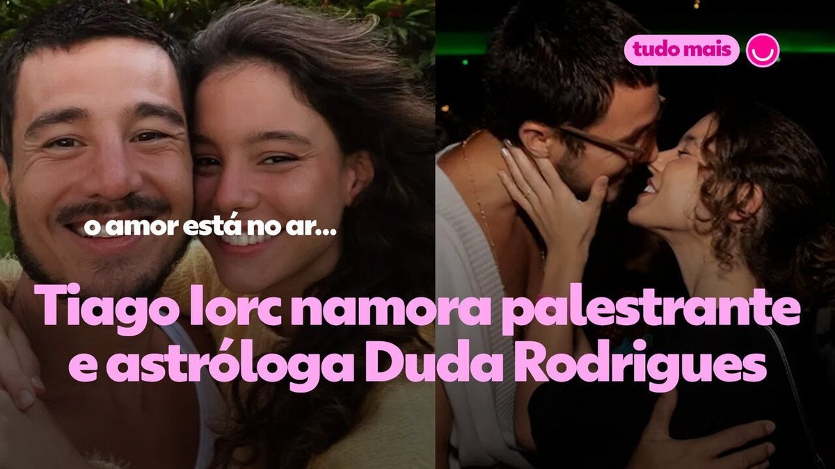 Tiago Iorc namora astróloga; veja curiosidades sobre Duda Rodrigues | Famosos | gshow