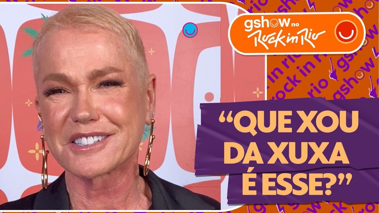 Xuxa vai ao Rock in Rio para fazer show e encontra mulher de meme | 2024 | gshow