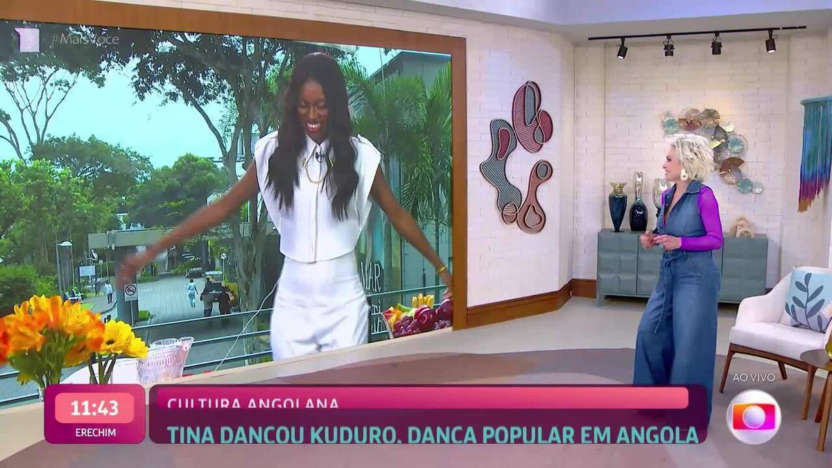 Tina, do BBB 23, ensina Ana Maria Braga a dançar Kuduro; veja | Mais ...