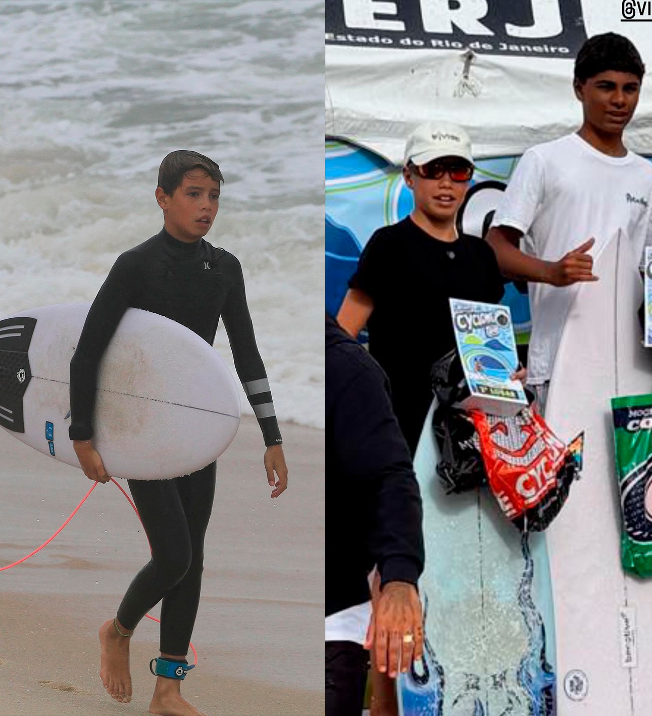Dom, filho de Luana Piovani e Pedro Scooby, conquista 2º lugar em ...