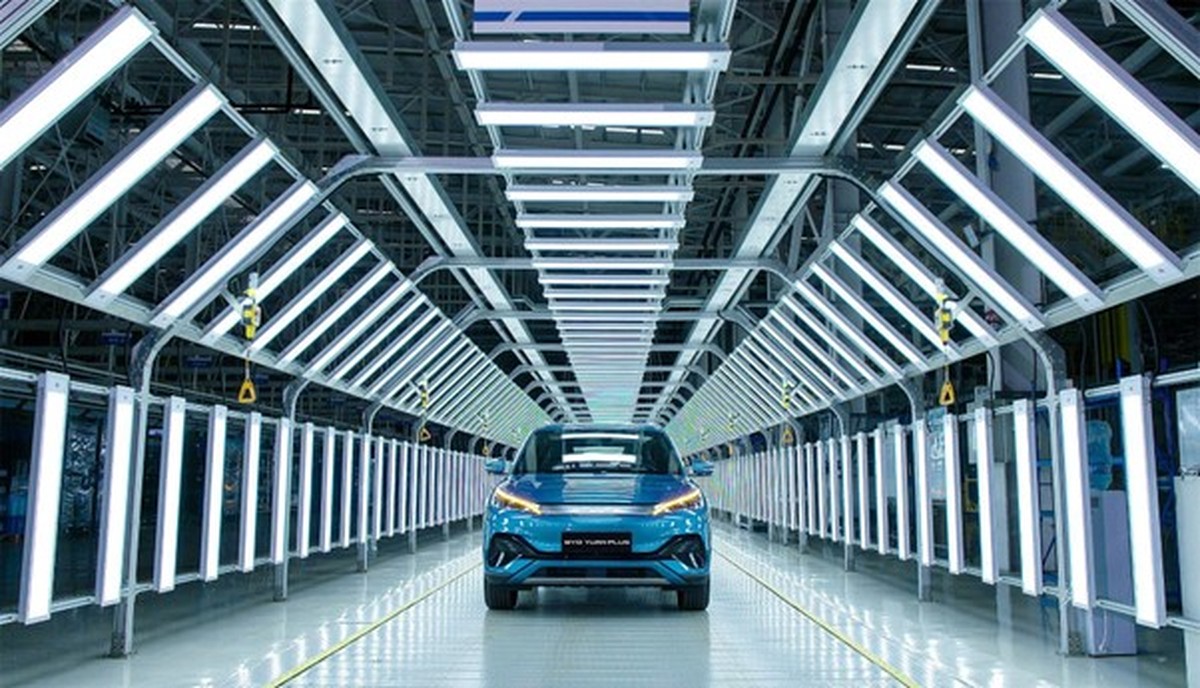 Como será o futuro? Domingão com Huck visita a fábrica da BYD na China ...